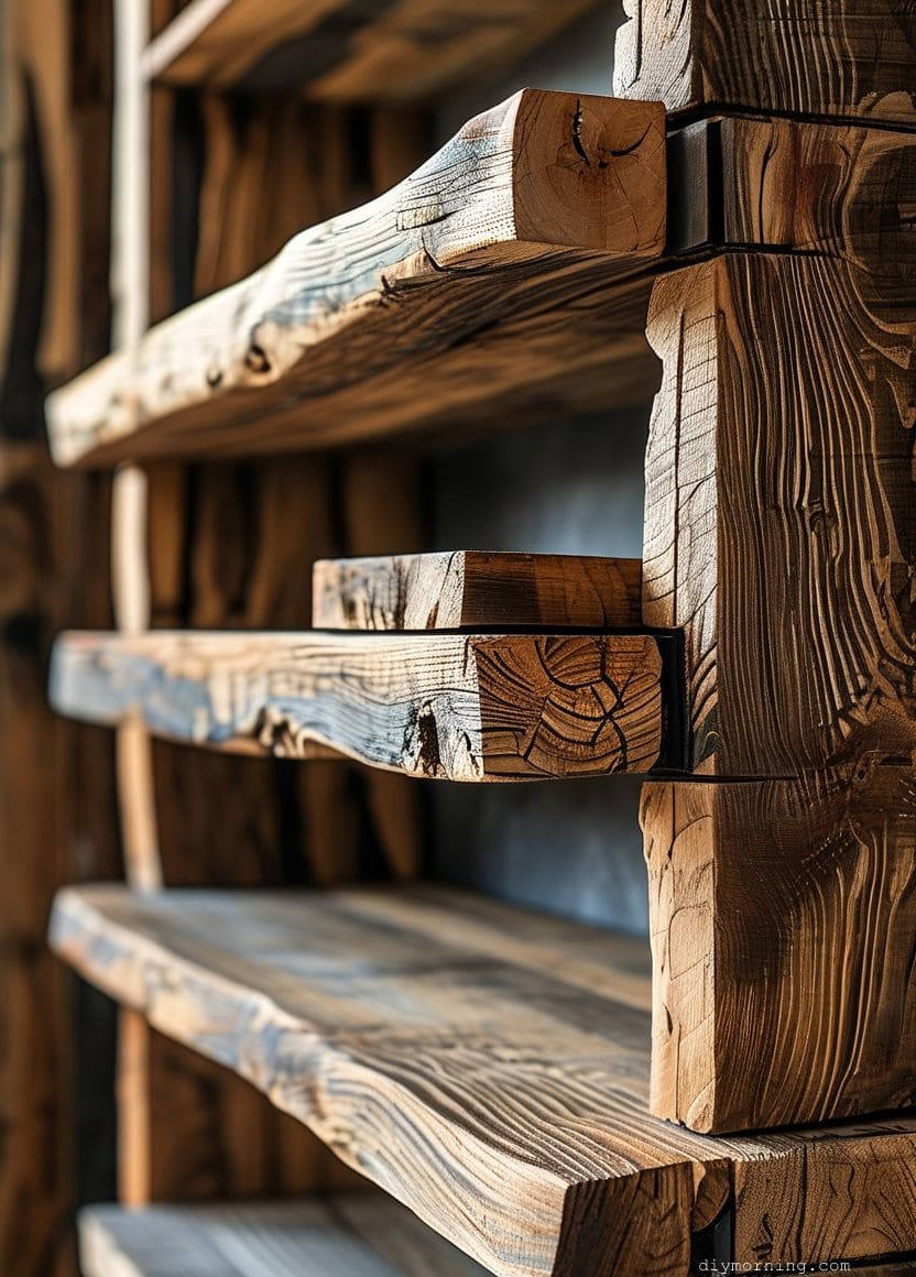 Reclaimed Wood Shelves: 50+ Stunning Ideas for Eco-Friendly Home Decor ...