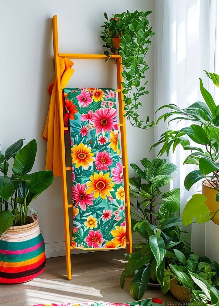 Ladder Blanket Racks: 10 Stylish and Practical Solutions for Your Home ...
