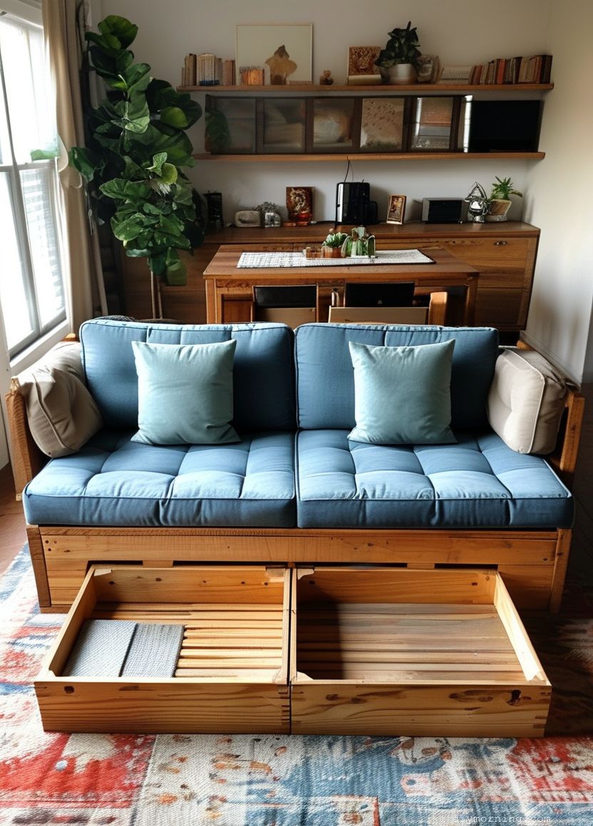 DIY Pallet Sofas: 10 Steps to Craft Your Perfect Rustic Furniture ...