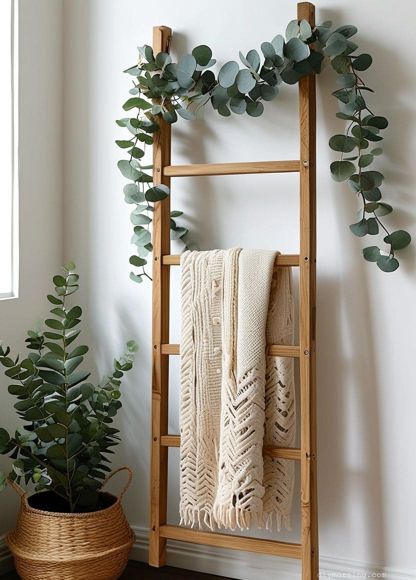 Ladder Blanket Racks: 10 Stylish and Practical Solutions for Your Home ...