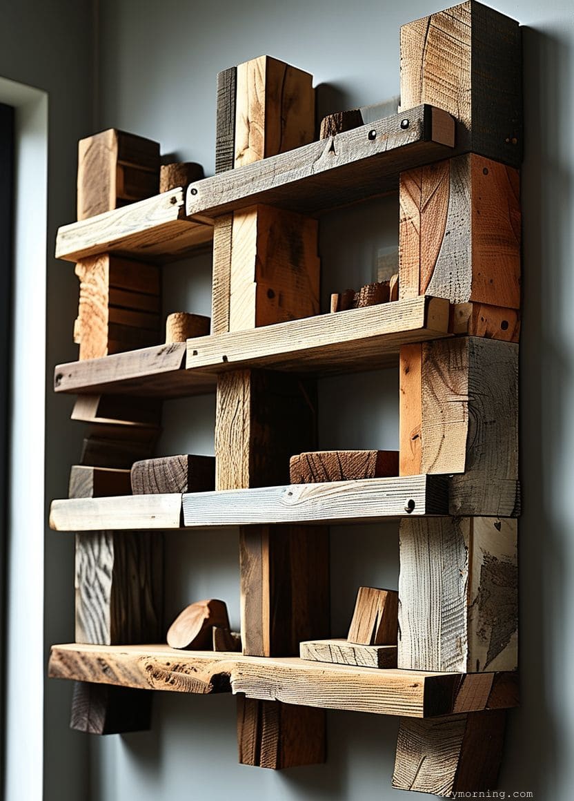 Reclaimed Wood Shelves: 50+ Stunning Ideas for Eco-Friendly Home Decor ...
