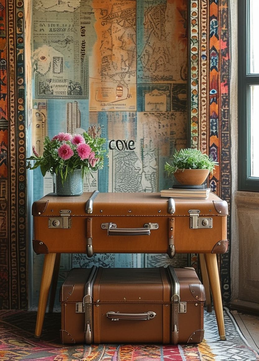 Vintage Suitcase Side Tables: 10 Unique Pieces to Elevate Your Home ...