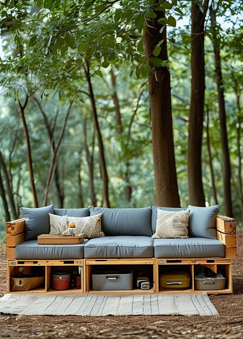DIY Pallet Sofas: 10 Steps to Craft Your Perfect Rustic Furniture ...