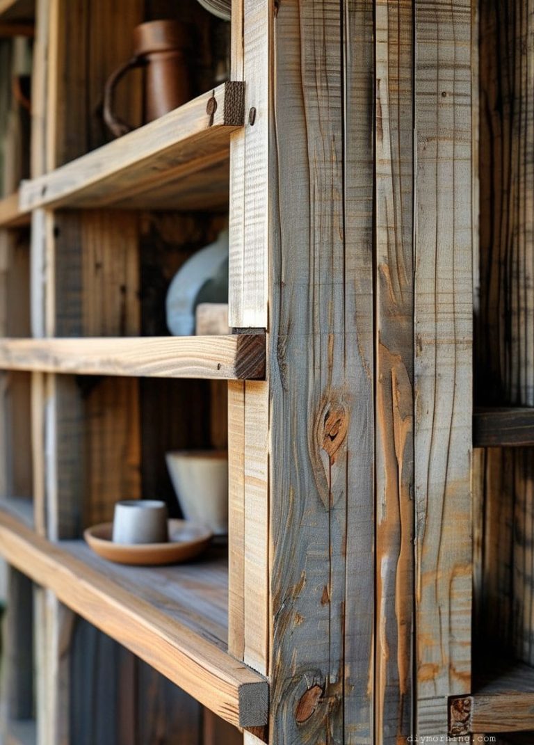 Reclaimed Wood Shelves: 50+ Stunning Ideas for Eco-Friendly Home Decor ...
