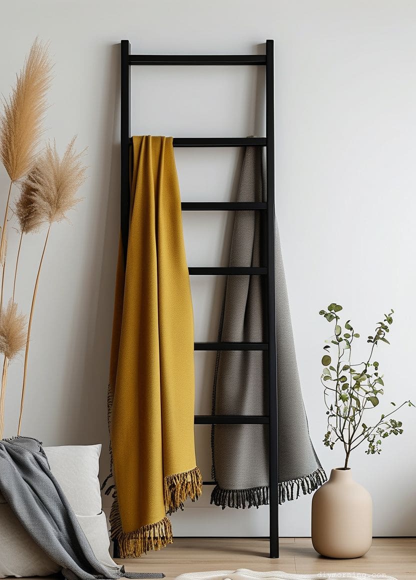 Ladder Blanket Racks: 10 Stylish and Practical Solutions for Your Home ...
