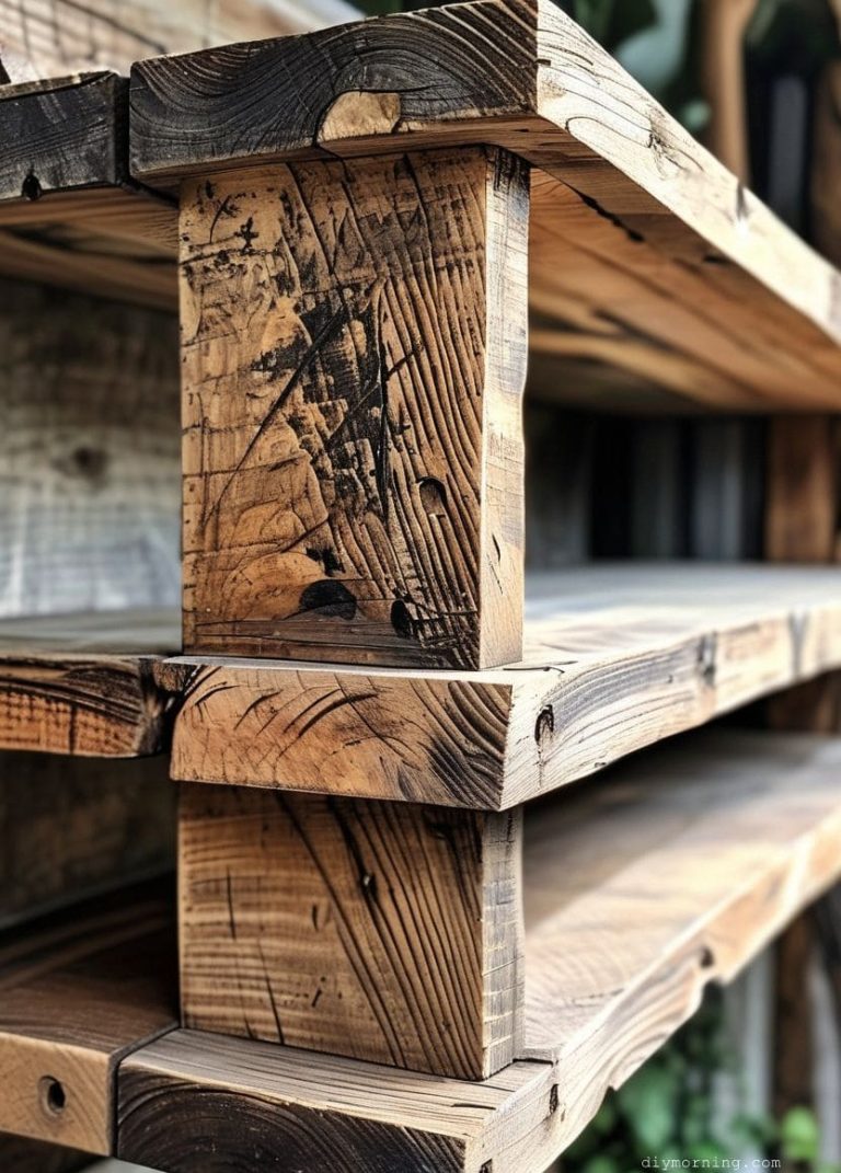 Reclaimed Wood Shelves: 50+ Stunning Ideas for Eco-Friendly Home Decor ...