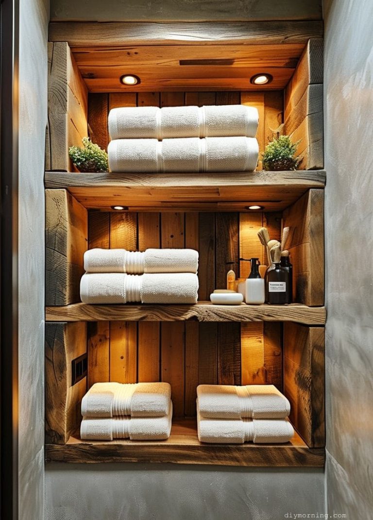 Reclaimed Wood Shelves: 50+ Stunning Ideas for Eco-Friendly Home Decor ...