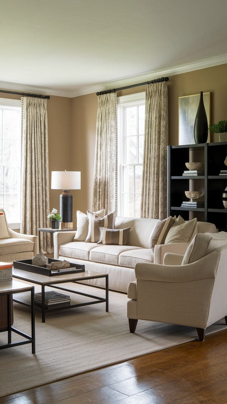 40+ Unique Beige Couch Living Room Decor Ideas That Add Personality (2025)
