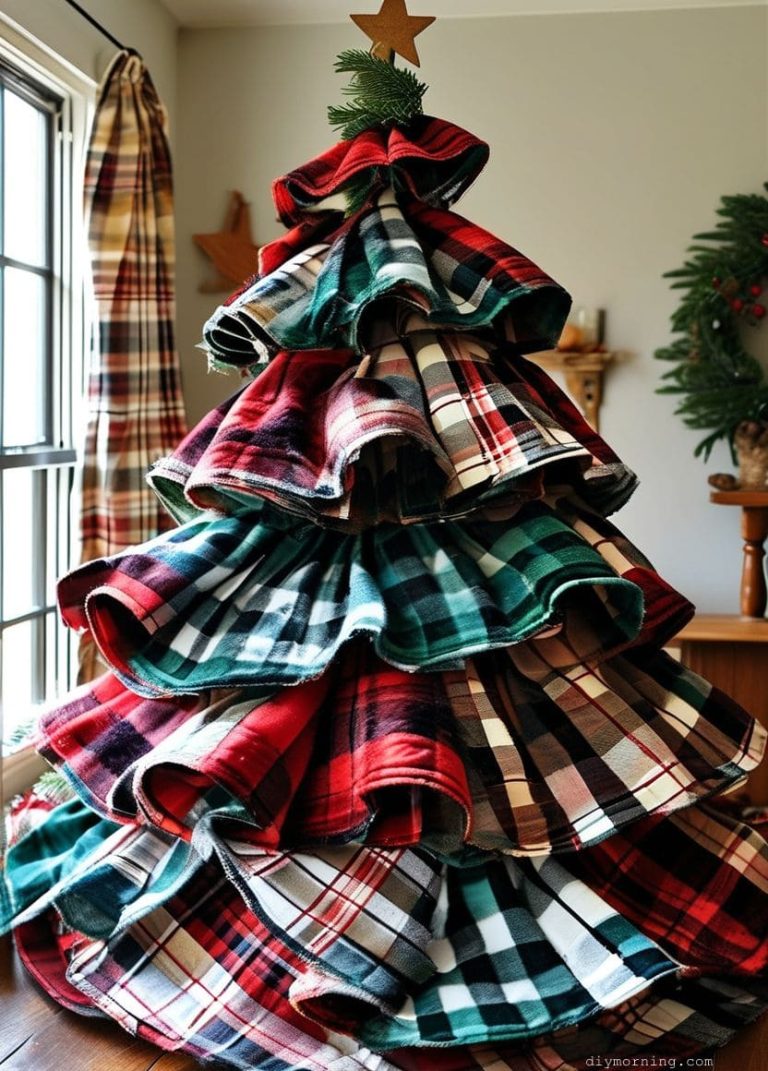 DIY Tree Skirts: 10 Creative Ideas for Festive Flair - Upcycled Around Town