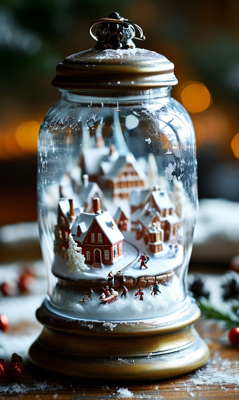 Mason Jar Snow Globes: 5 Steps to Create Charming Winter DIY Decor ...