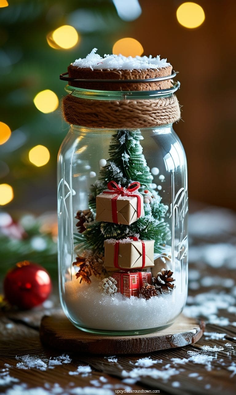 Mason Jar Snow Globes: 5 Steps to Create Charming Winter DIY Decor ...