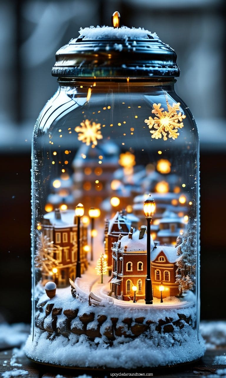 Mason Jar Snow Globes: 5 Steps to Create Charming Winter DIY Decor ...
