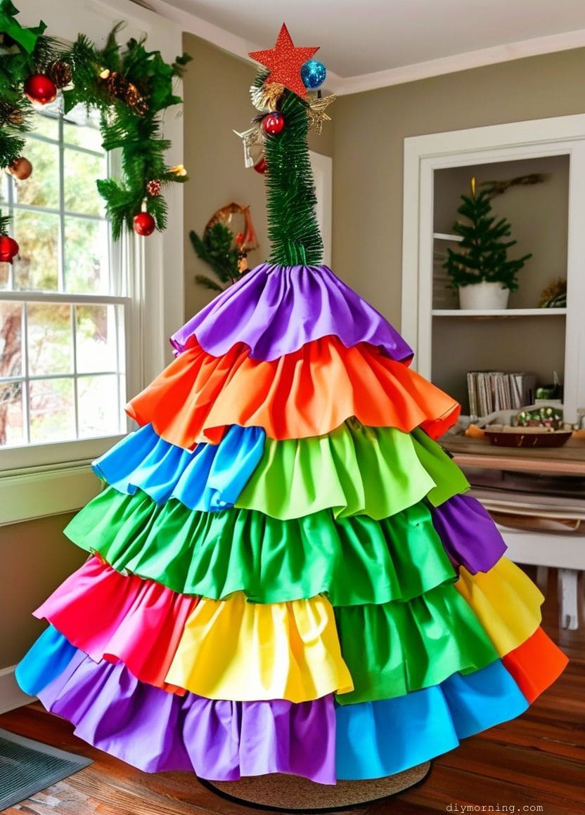 DIY Tree Skirts: 10 Creative Ideas for Festive Flair - Upcycled Around Town