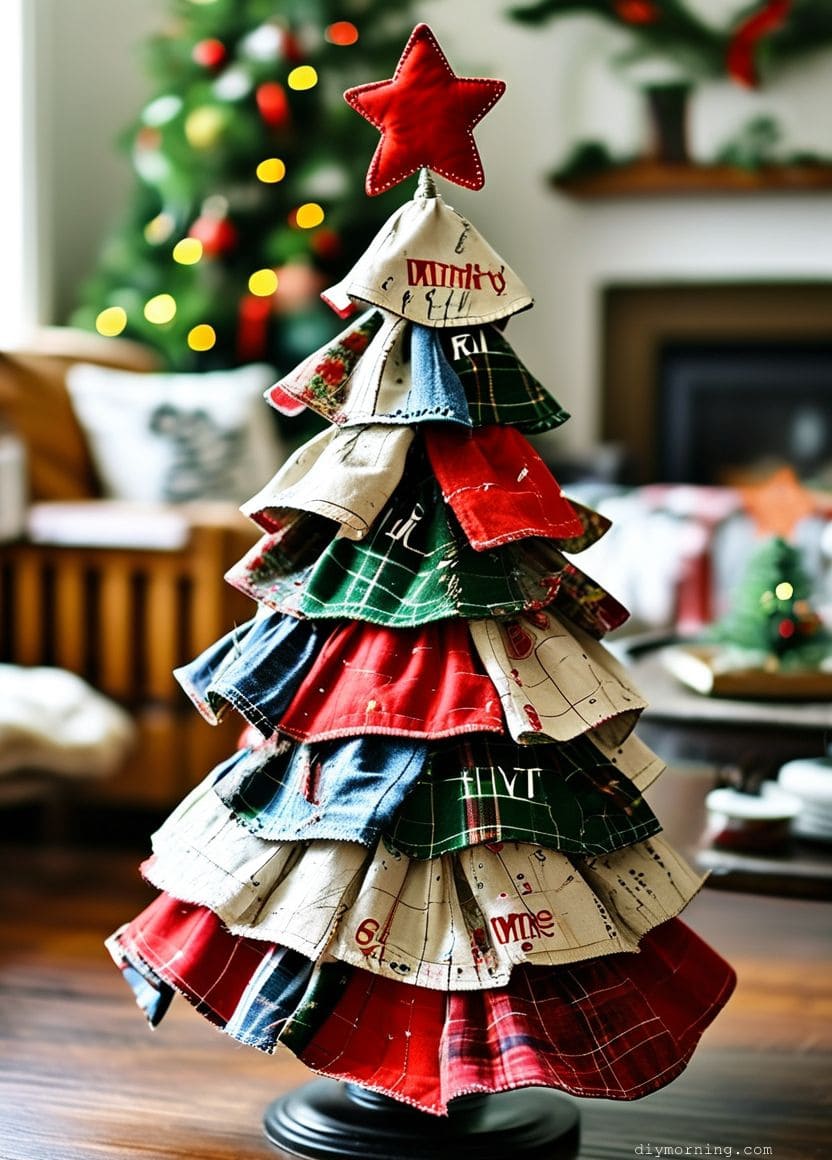 DIY Tree Skirts: 10 Creative Ideas for Festive Flair - Upcycled Around Town