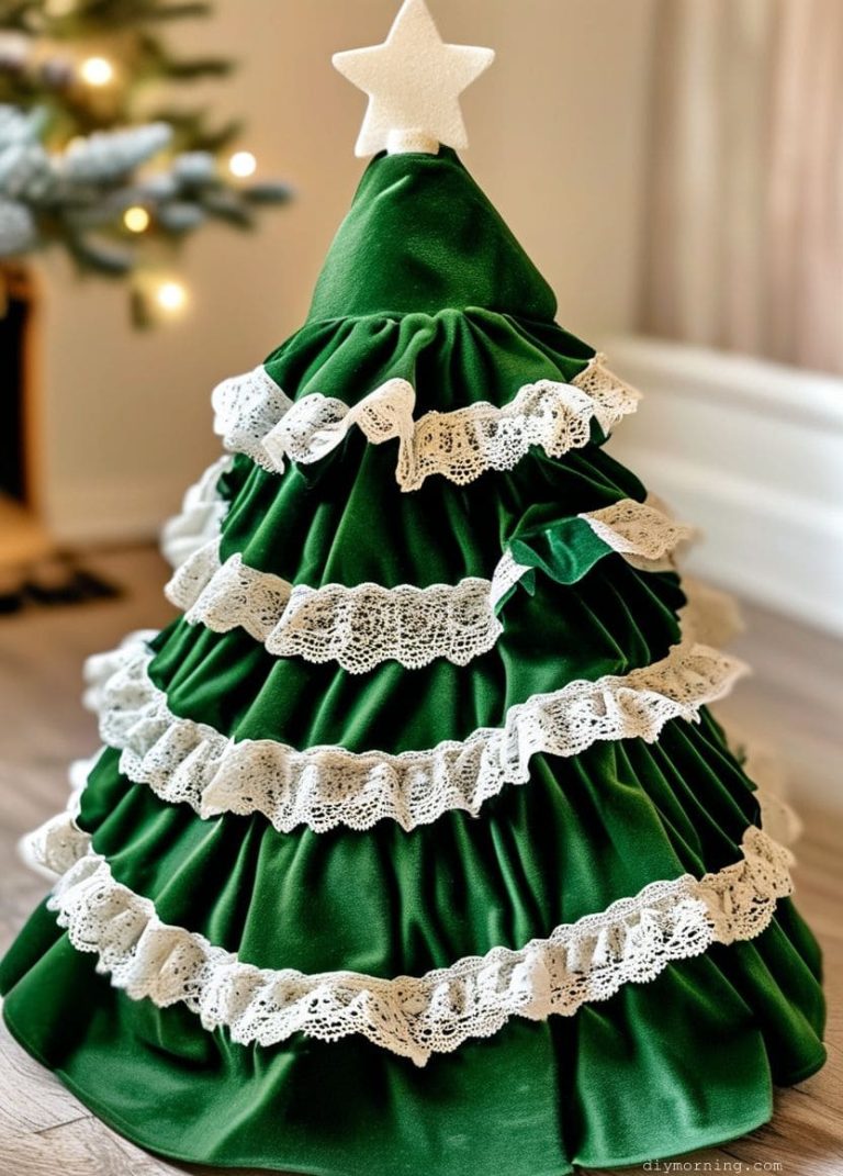 DIY Tree Skirts: 10 Creative Ideas for Festive Flair - Upcycled Around Town