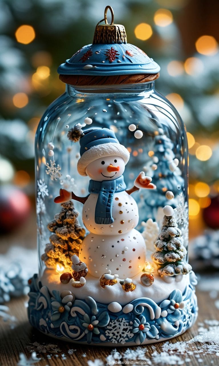 Mason Jar Snow Globes: 5 Steps to Create Charming Winter DIY Decor ...