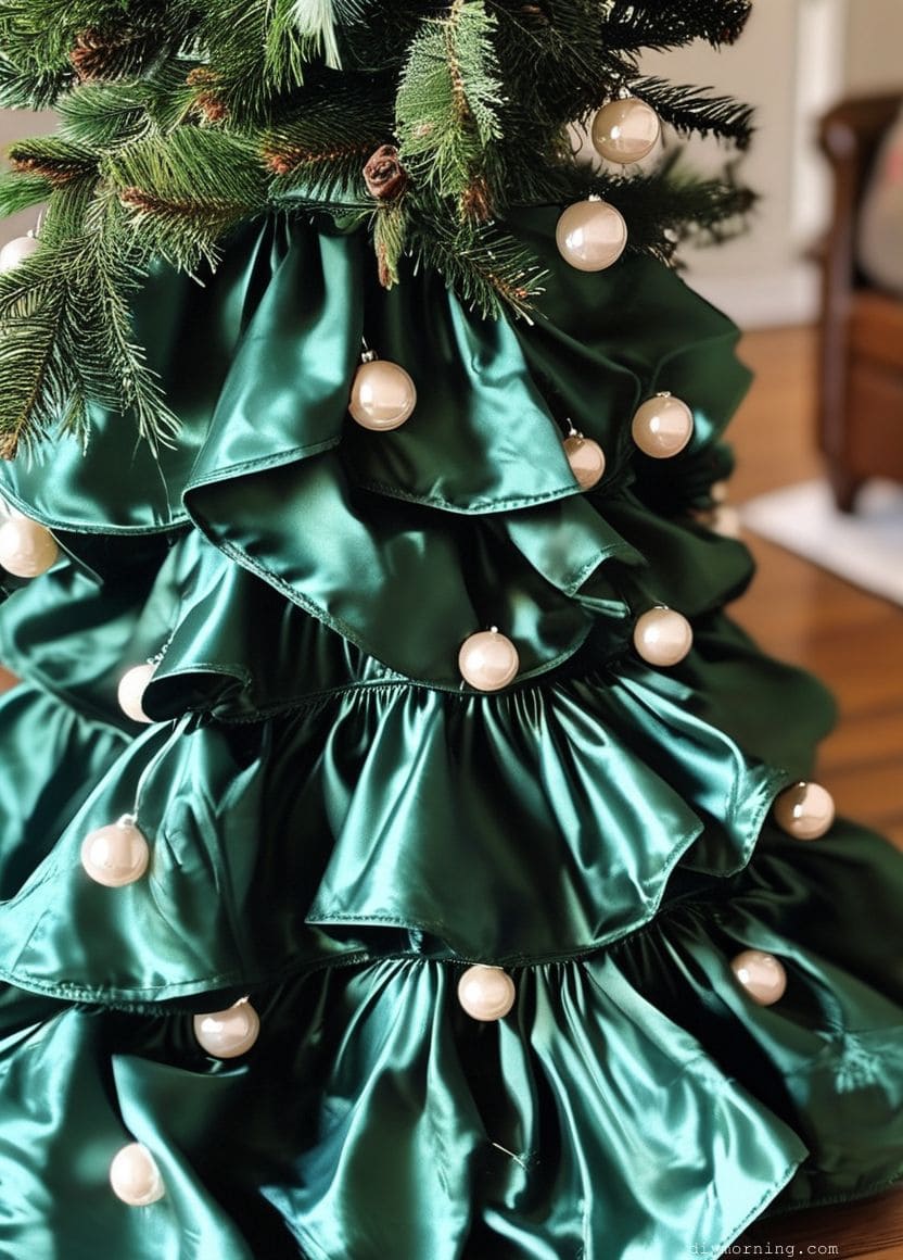 DIY Tree Skirts: 10 Creative Ideas for Festive Flair - Upcycled Around Town