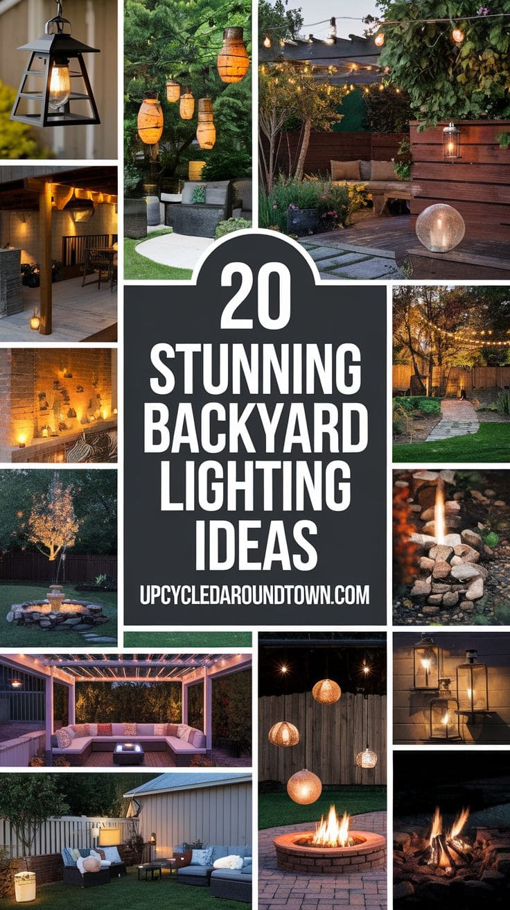 20 Stunning Backyard Lighting Ideas to Transform Your Outdoor Space ...