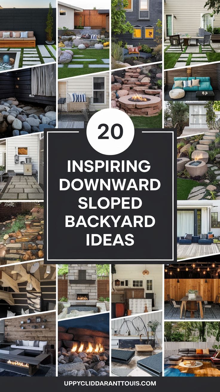 20 Inspiring Downward Sloped Backyard Ideas for Your Outdoor Oasis ...