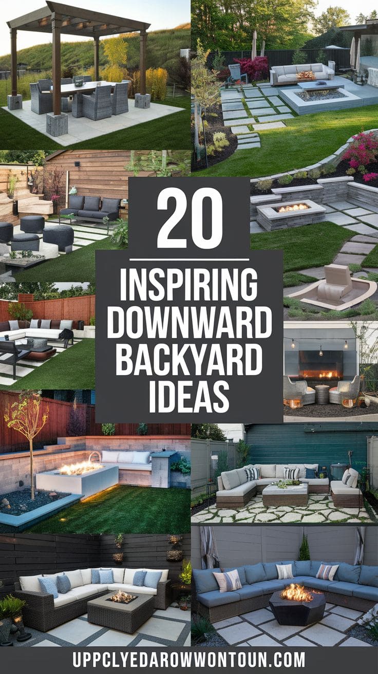 20 Inspiring Downward Sloped Backyard Ideas for Your Outdoor Oasis ...