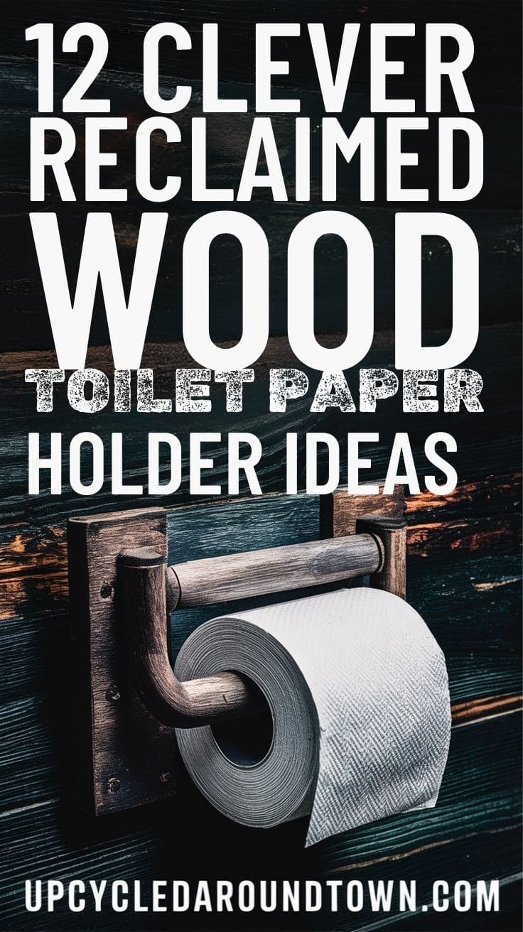 20 Stunning DIY Reclaimed Wood Toilet Paper Holders to Elevate Your ...