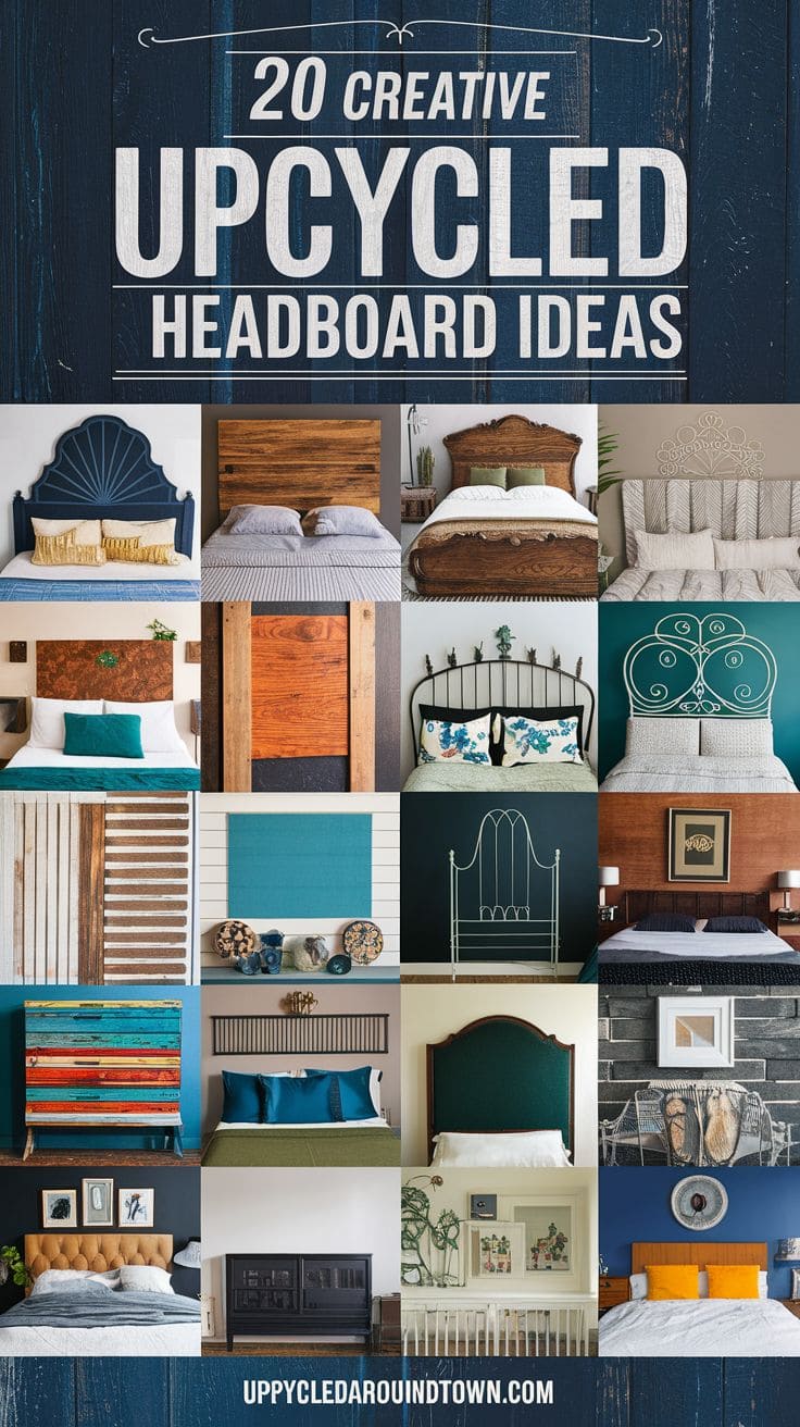 20 Creative Upcycled Headboard Ideas for a Unique Bedroom Makeover ...