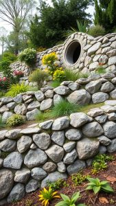 20 Creative Stone Retaining Wall Ideas for Sloped Backyards - Upcycled ...