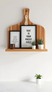 20 Creative Repurposed Cutting Board Shelf Ideas for Your Home ...