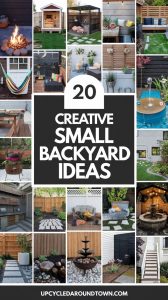 20 Creative Small Backyard Ideas to Maximize Your Space - Upcycled Around Town