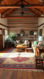 20 Rustic Ranch Style Ideas for a Cozy Western Living Room - Upcycled ...
