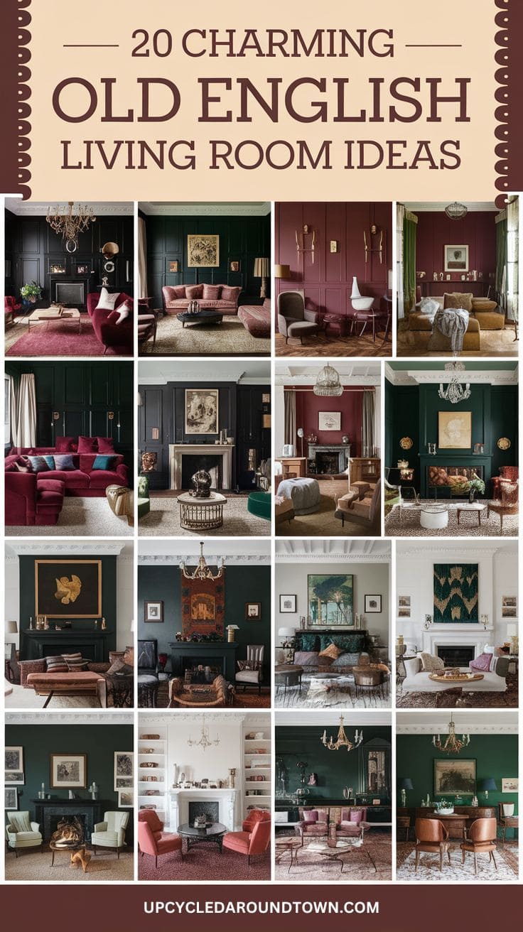 20 Charming Old English Living Room Ideas for Timeless Elegance ...