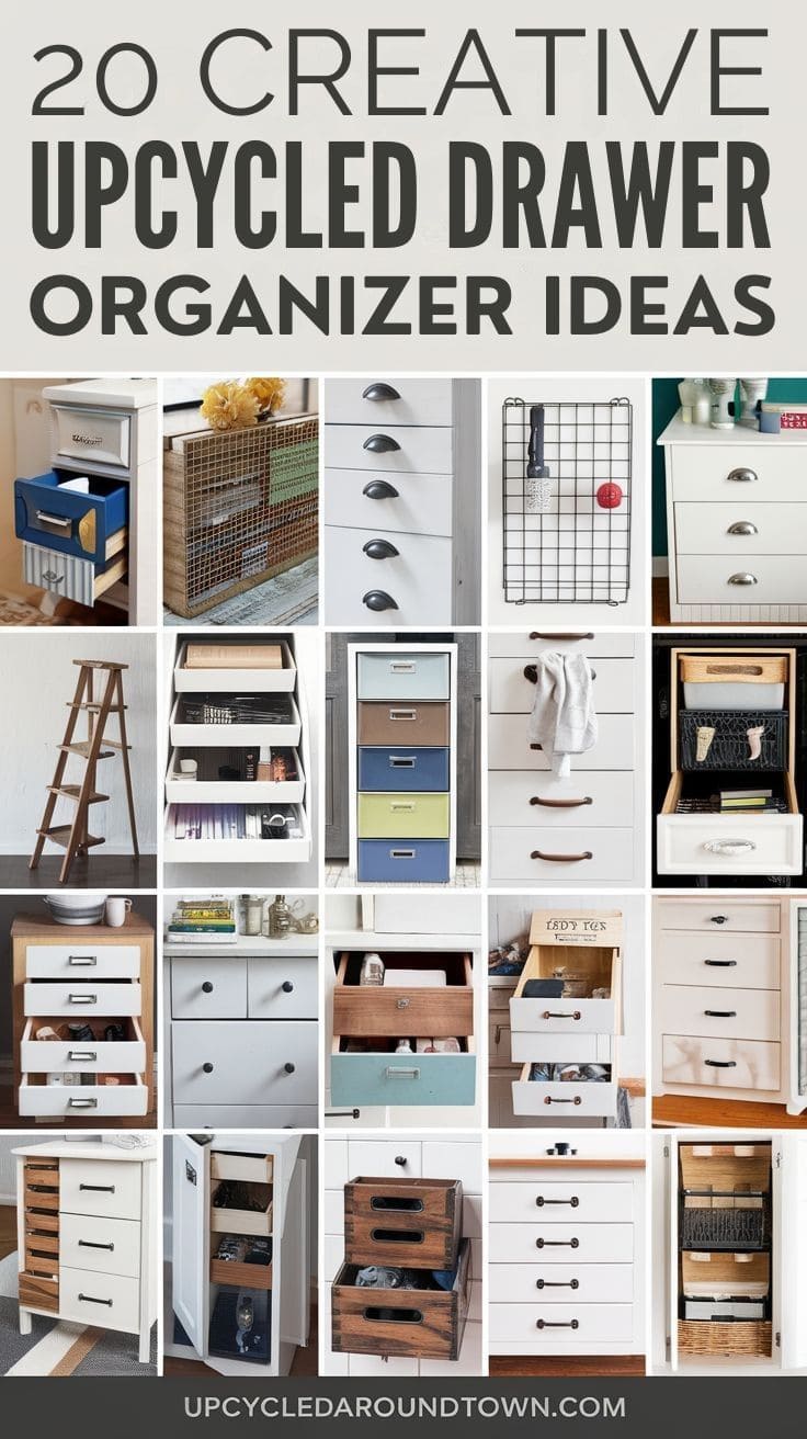 20 Creative Upcycled Drawer Organizer Ideas You Need to Try - Upcycled ...