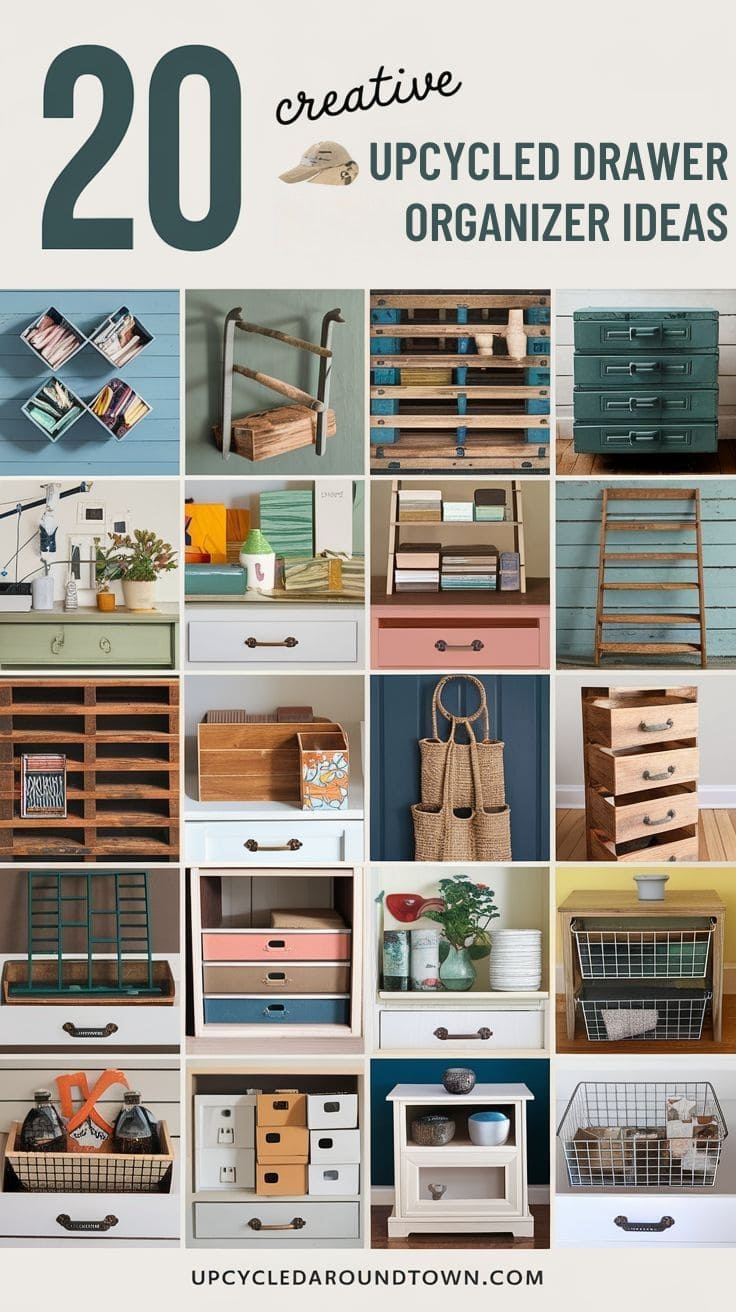 20 Creative Upcycled Drawer Organizer Ideas You Need to Try - Upcycled ...