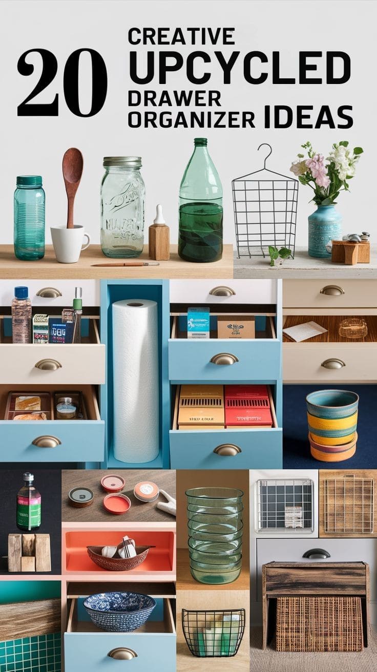 20 Creative Upcycled Drawer Organizer Ideas You Need to Try - Upcycled ...
