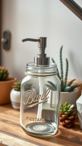 20 Creative Mason Jar Soap Dispenser Ideas for Every Home - Upcycled ...