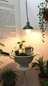 20 Creative Upcycled Colander Light Fixtures for Sustainable Home Decor ...