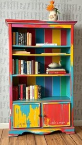 20 Creative Upcycled Bookcase Ideas for Your Home - Upcycled Around Town