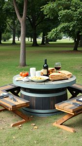 25 Unique Wine Barrel Furniture Ideas for Your Home Decor - Upcycled ...